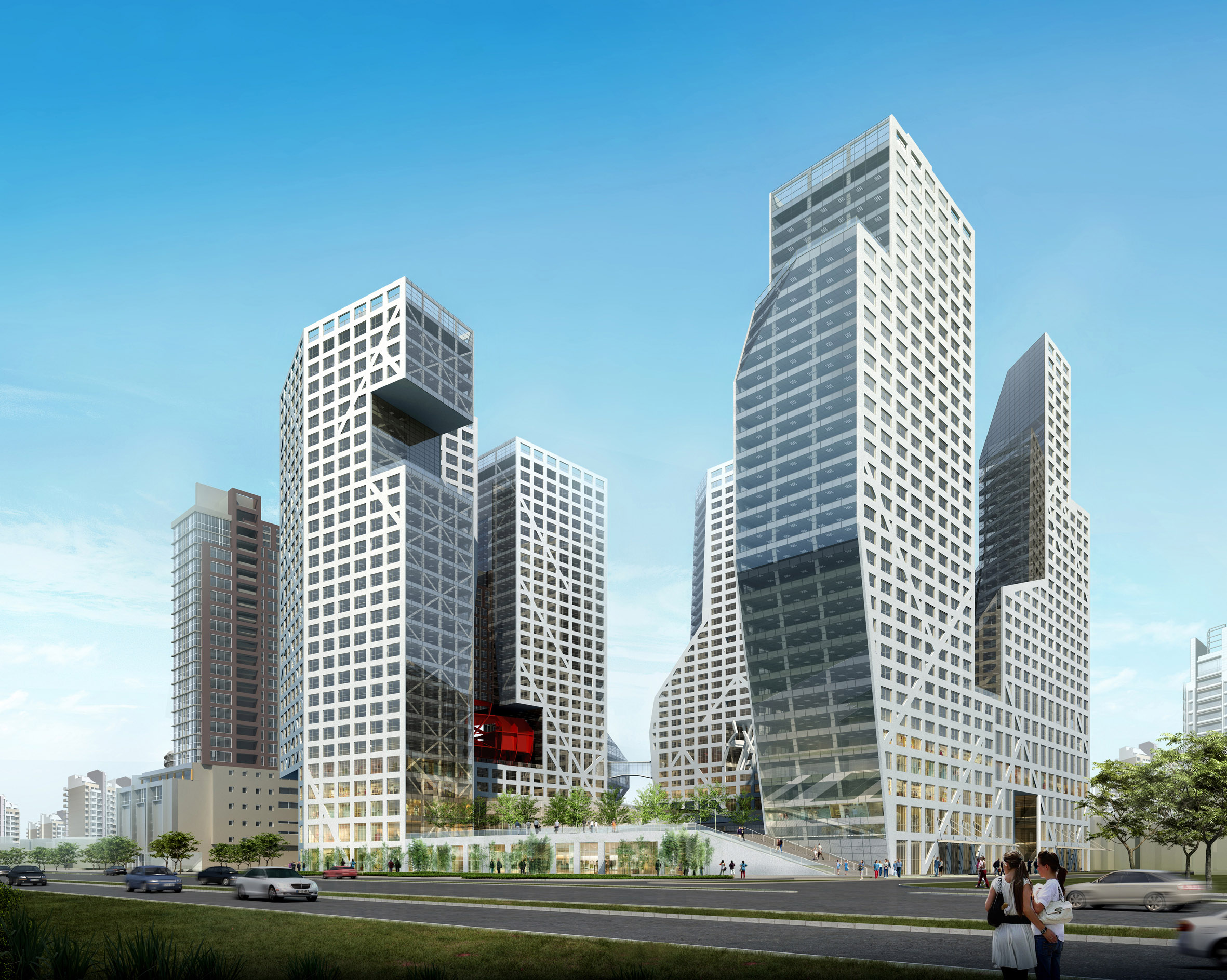 Raffles City Chengdu Tower 2 | Chengdu Serviced Offices | MONDESTAY ...